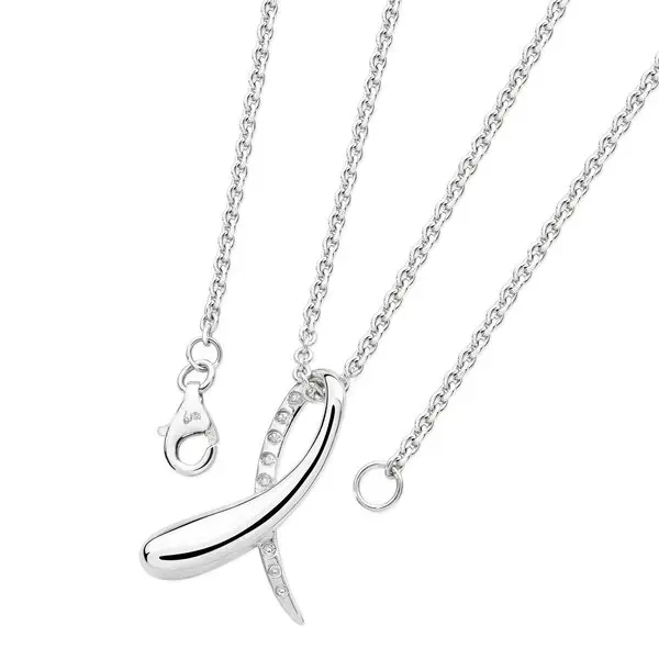 LUCY QUARTERMAINE Solid Sterling Sycamore Pendant - Silver
