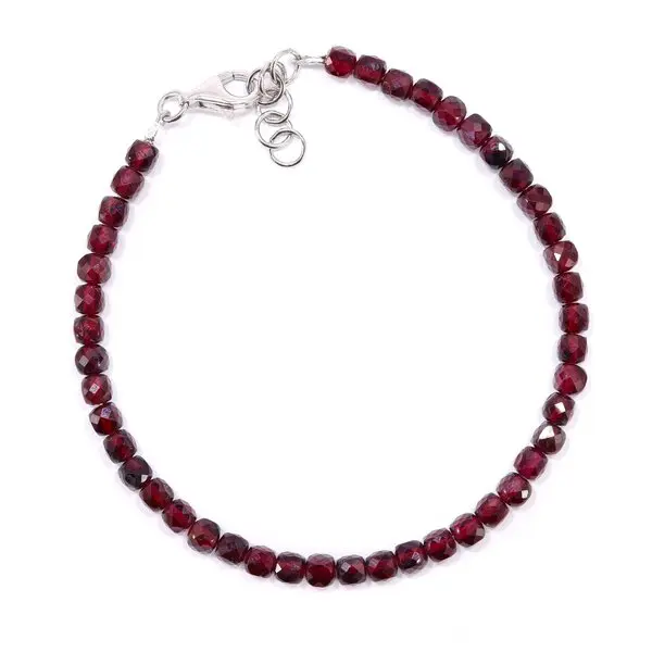 MINERALGEMS ✩ STUDIO Almandine Garnet Bracelet