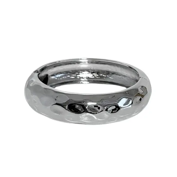 NAZZAR Chunky Hammered Cuff Bangle