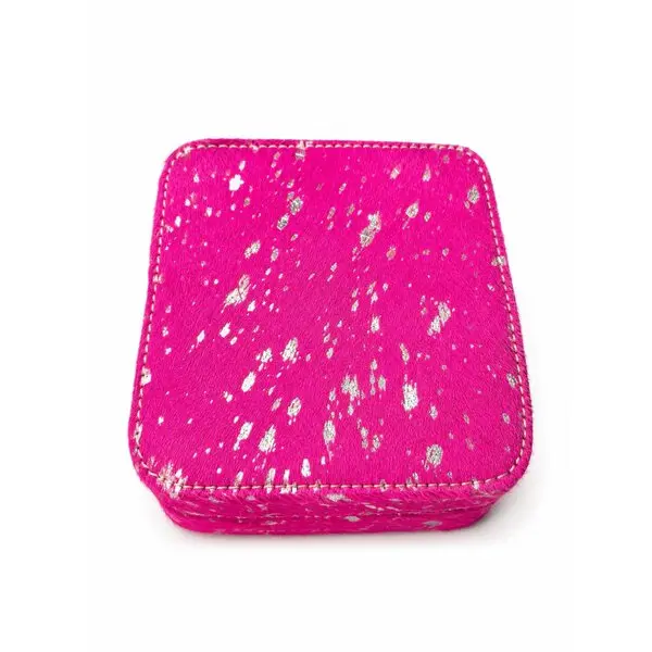 BELLA SOUL Large Cowhide Jewellery Box