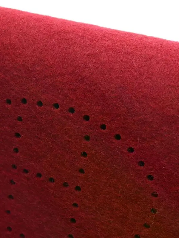 Hermès 2010s Gm Etui Cartes Felt Pouch