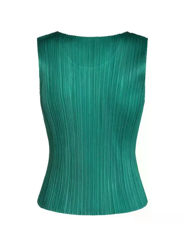 Issey Miyake Sleeveless Top - Green