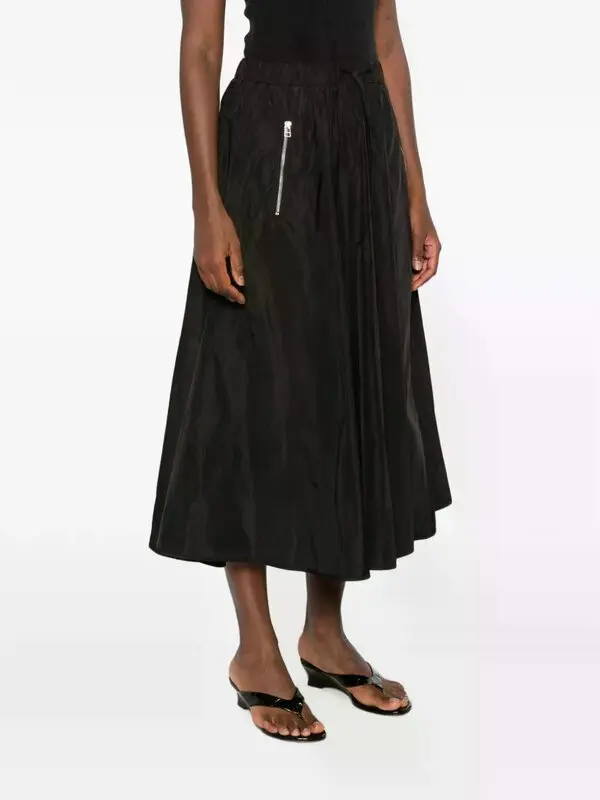 SUSANNE BOMMER Drawstring-waist Zip-pocket Skirt