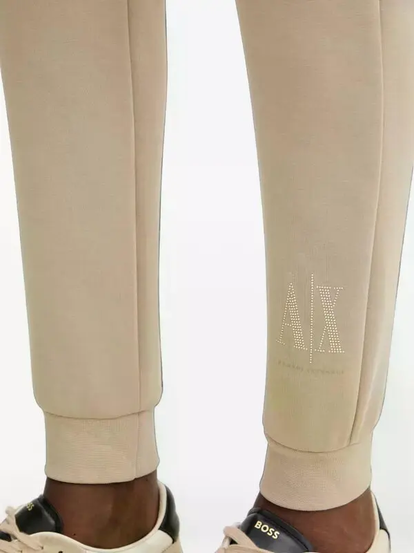 Armani Exchange Embellished Drawstring Track Pants