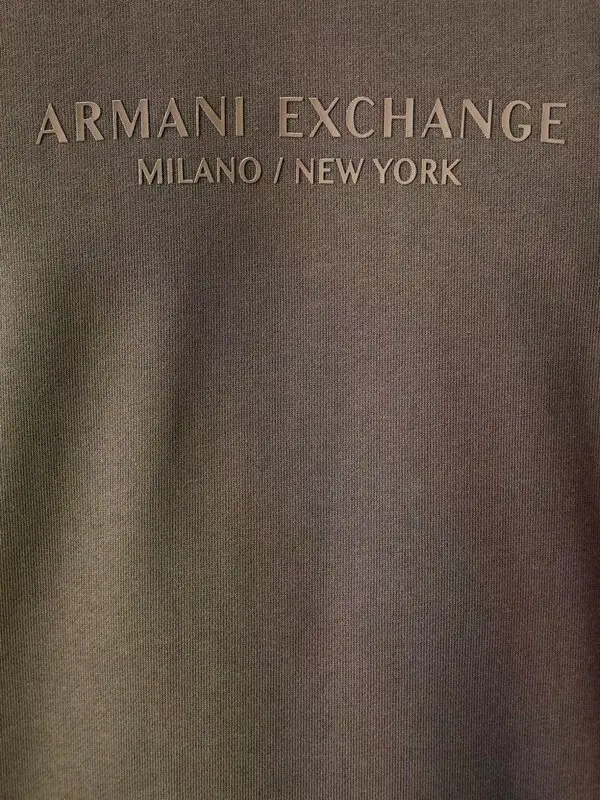 Armani Exchange Logo-print Crew-neck Sweater