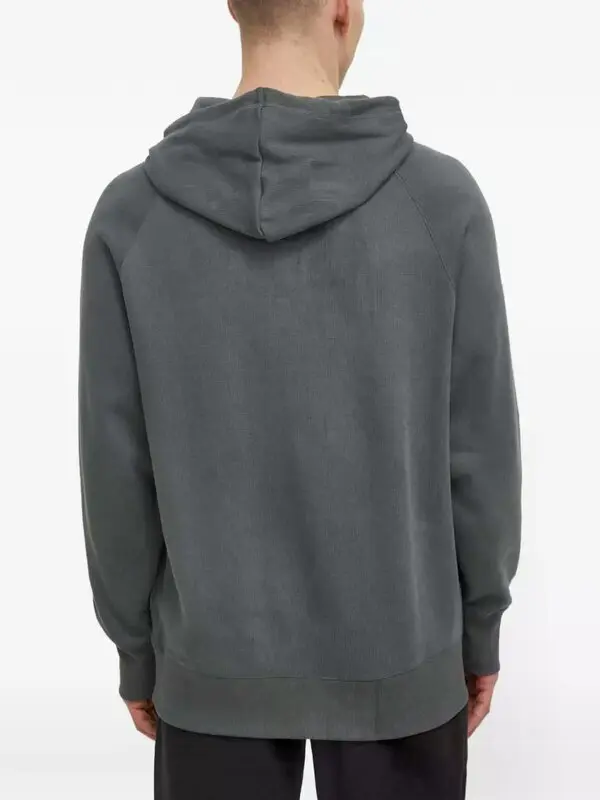 PUMA Logo-embroidered Drawstring Hoodie