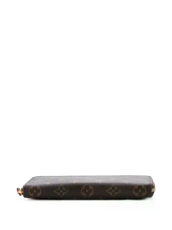 LOUIS VUITTON Clemence Wallet Monogram Canvas Small Wallets