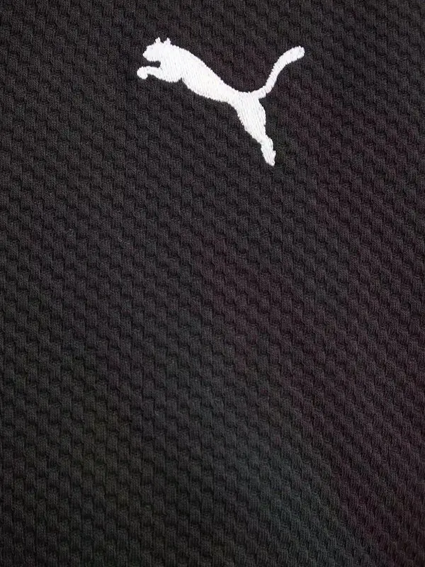 PUMA Logo-embroidered Zip-up Hoodie