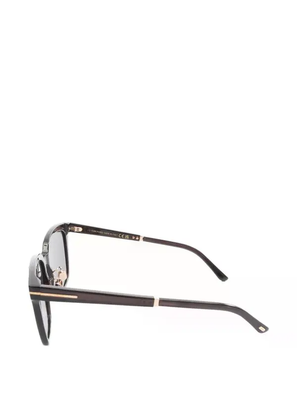 TOM FORD Square Frame Sunglasses - Black