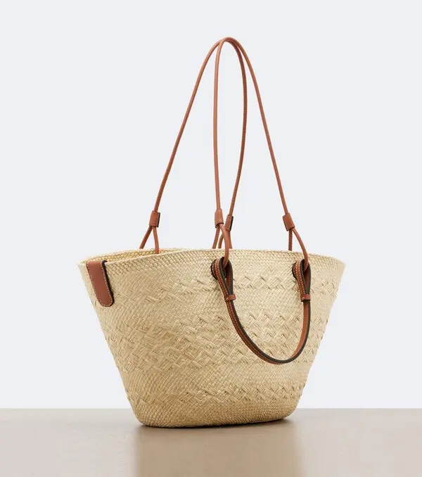 Loewe Anagram Raffia Basket Bag