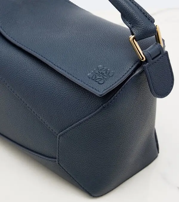Loewe Puzzle Edge Small Leather Top-handle Bag
