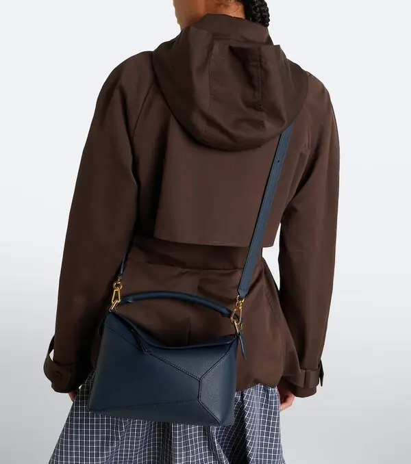 Loewe Puzzle Edge Small Leather Top-handle Bag