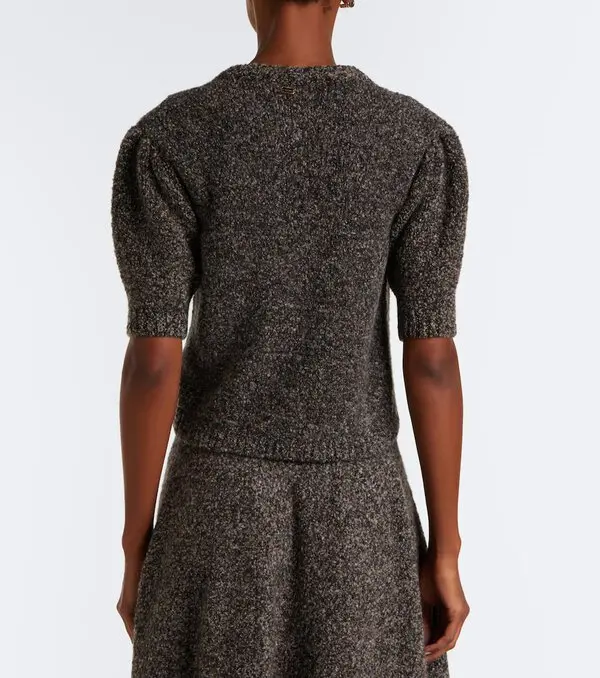 Agnona Cashmere, Silk, And Wool Cardigan