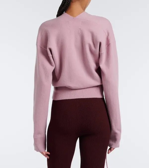 Extreme Cashmere N°516 Ella Cashmere-blend Wrap Cardigan