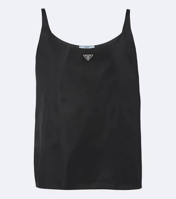 Prada Re-nylon Tank Top - Black