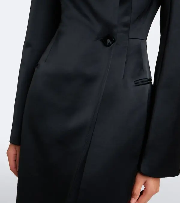 Rachel Gilbert Leeta Double-breasted Satin Coat