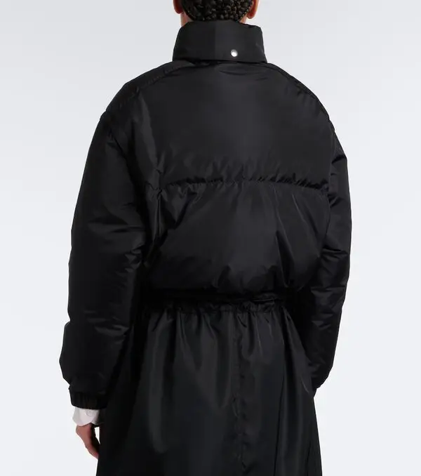 Prada Re-nylon Cropped Down Jacket