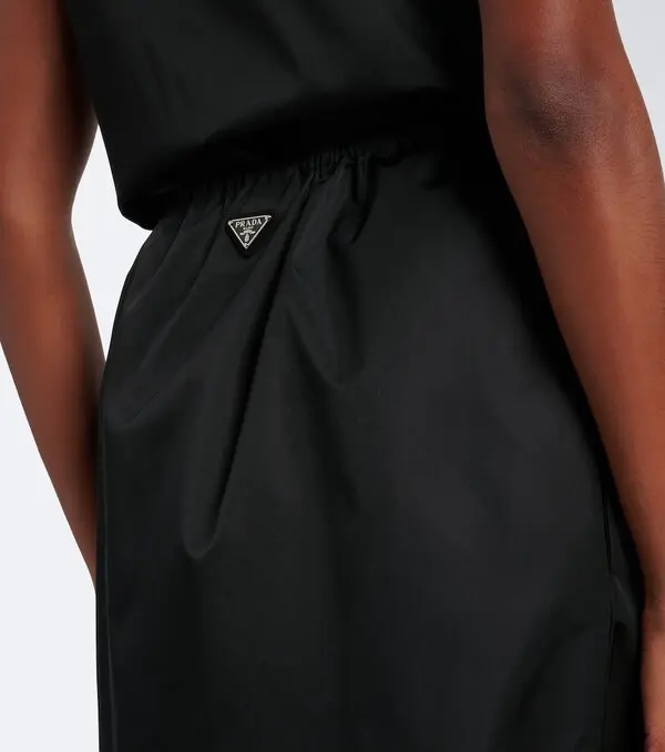 Prada Technical Midi Skirt