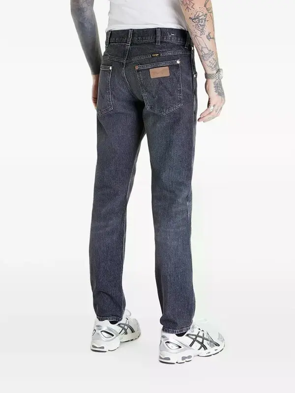 Wrangler Logo-patch Straight-leg Jeans