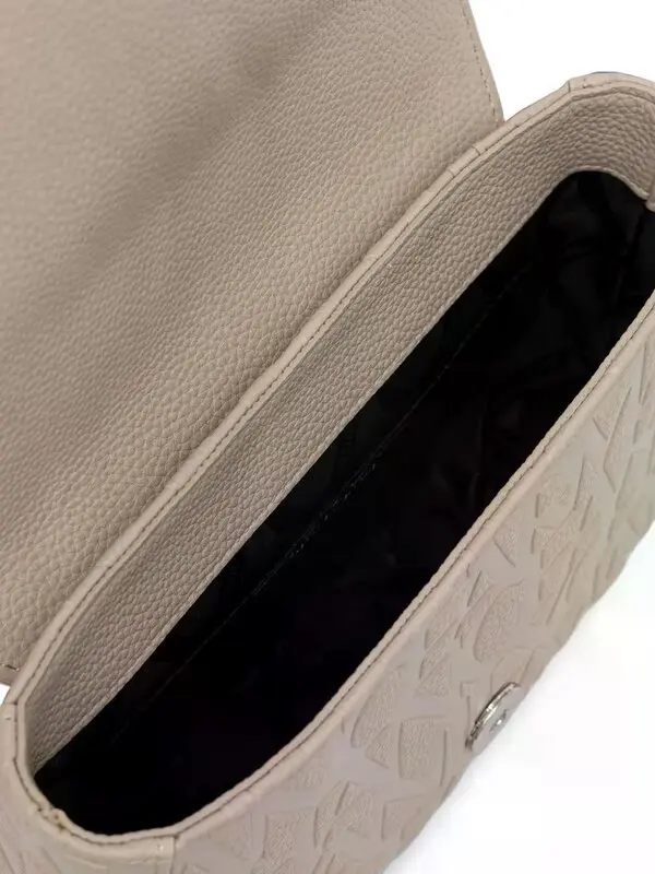 Armani Exchange Logo Embossed Cross Body Bag