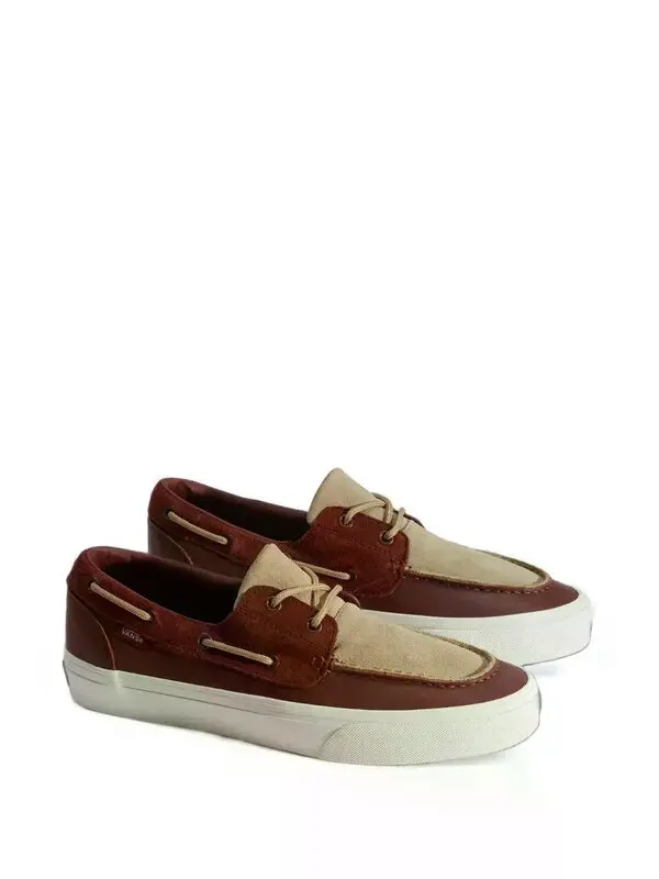 VANS Suede Panelled Boat Shoes