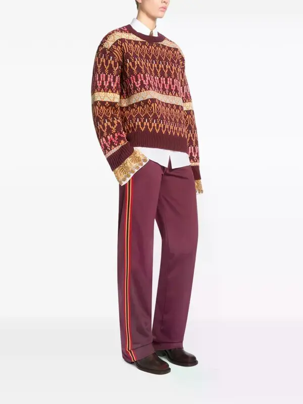 Dries Van Noten Jersey Track Pants