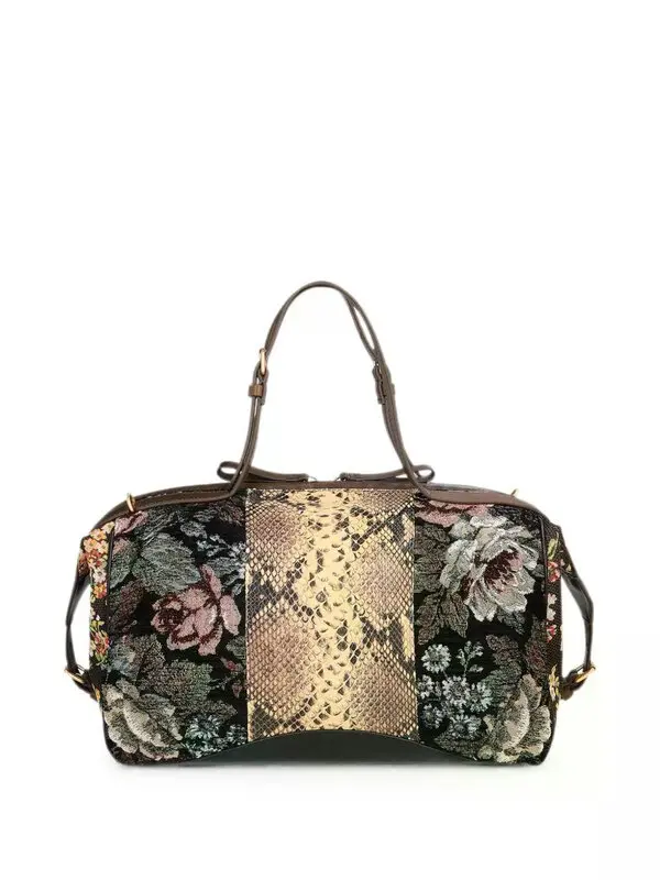 Dries Van Noten Floral East-west Bag