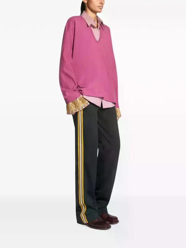 Dries Van Noten Jersey Track Pants