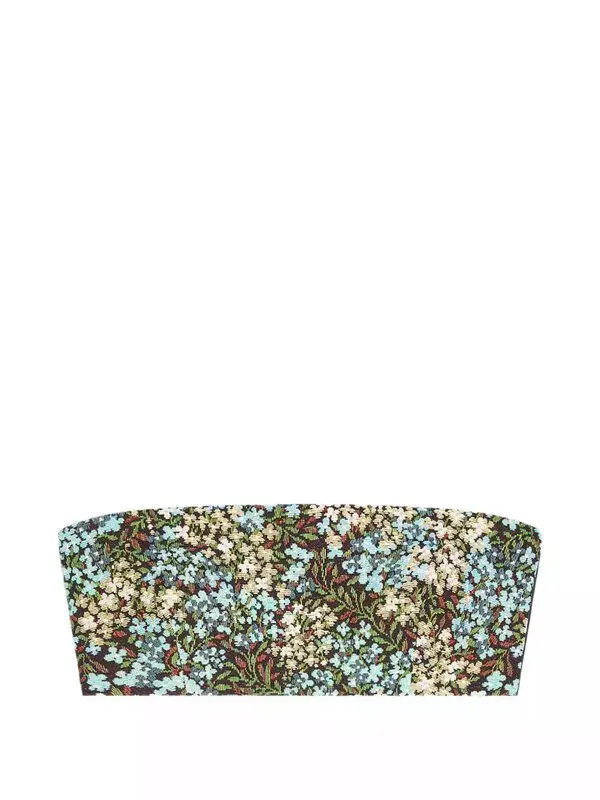 Dries Van Noten Floral Bandeau Top