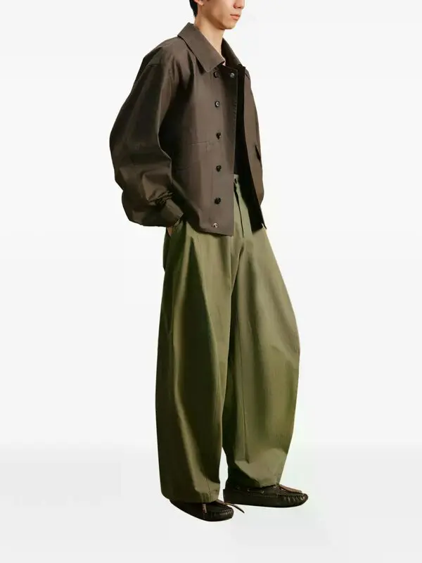 CROQUIS Cropped Relaxed-fit Jacket