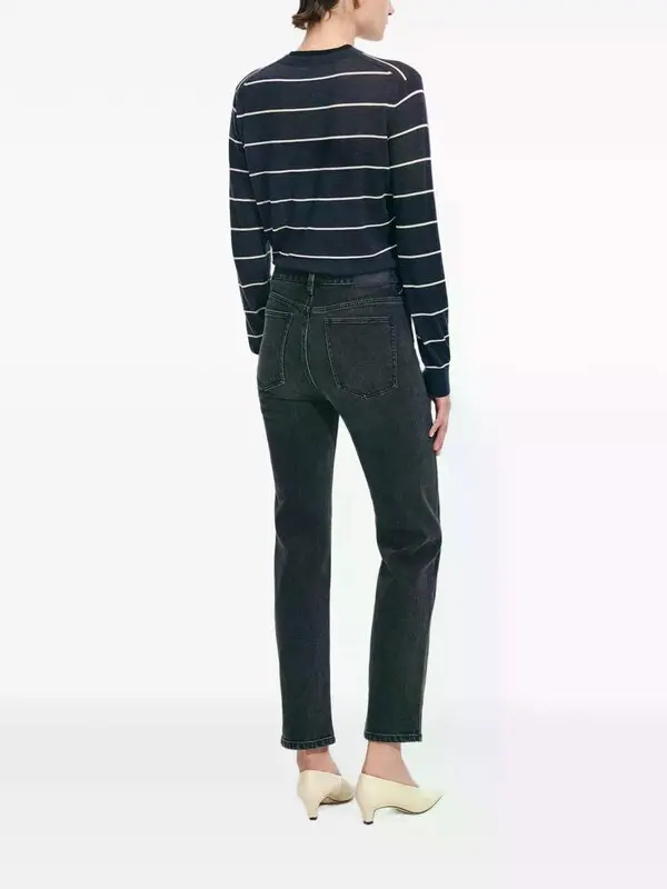 JNBY V-neck Striped Sweater