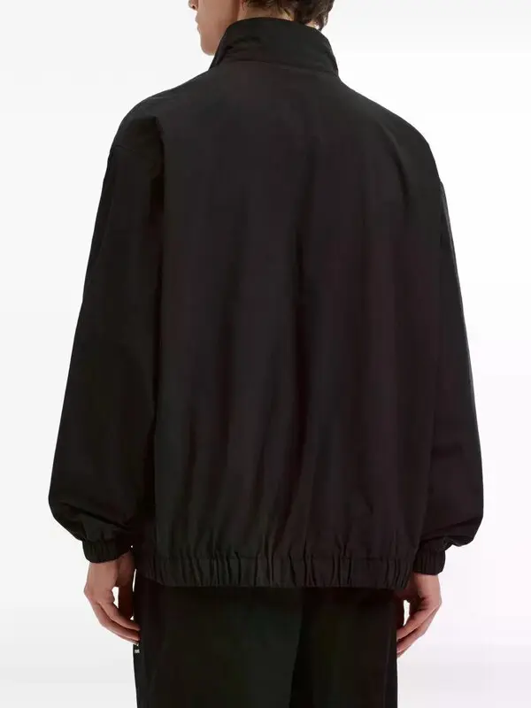FINGERCROXX Logo Patch Zip-fastening Jacket