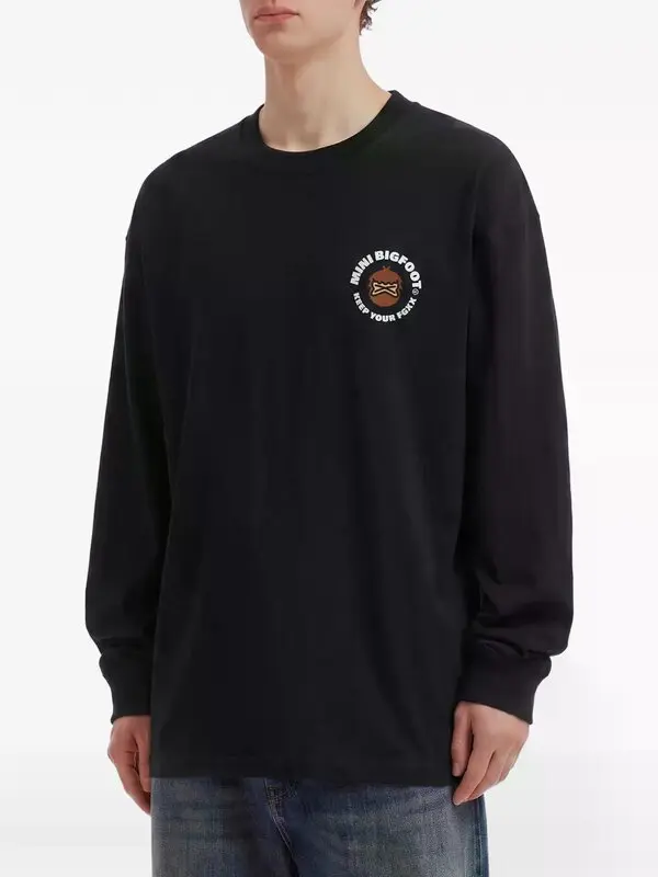 FINGERCROXX Graphic-print Long-sleeve T-shirt
