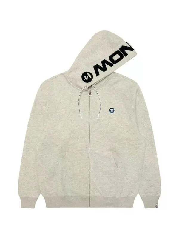 AAPE BY *A BATHING APE Logo-print Zip-up Hoodie