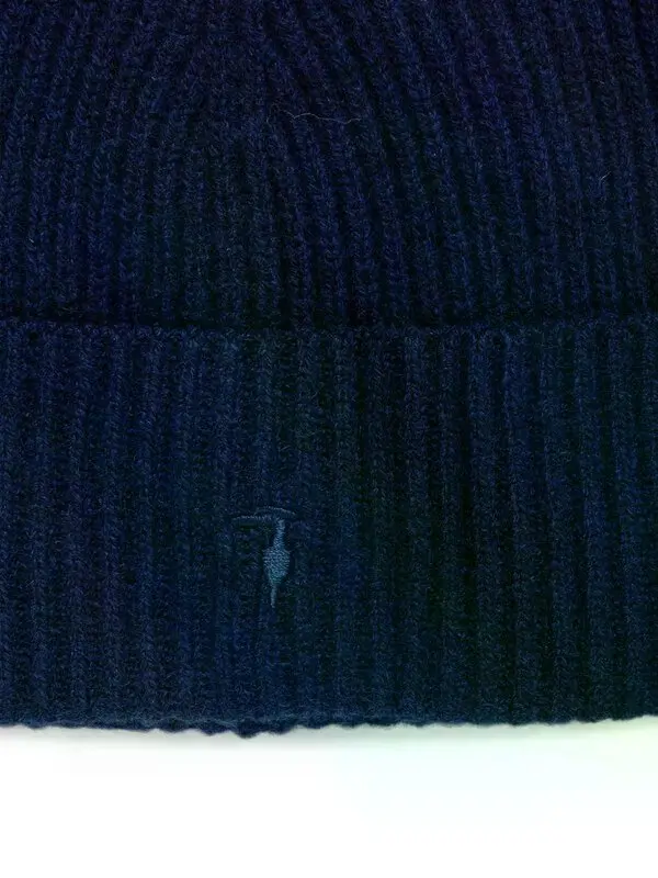 TRUSSARDI Ribbed-knit Beanie Hat