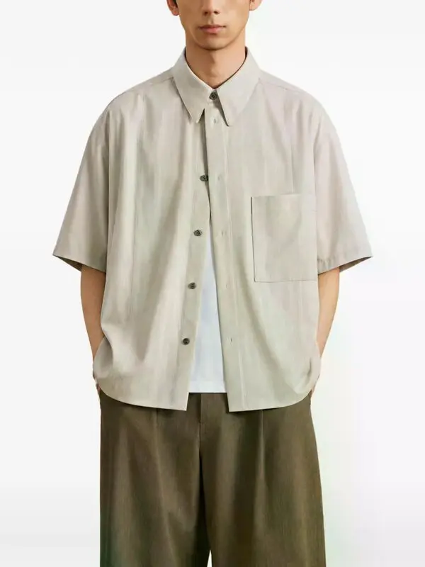 CROQUIS Oversized Button-up Shirt