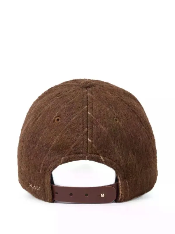 Ba&sh Hugo Pinstriped Baseball Cap