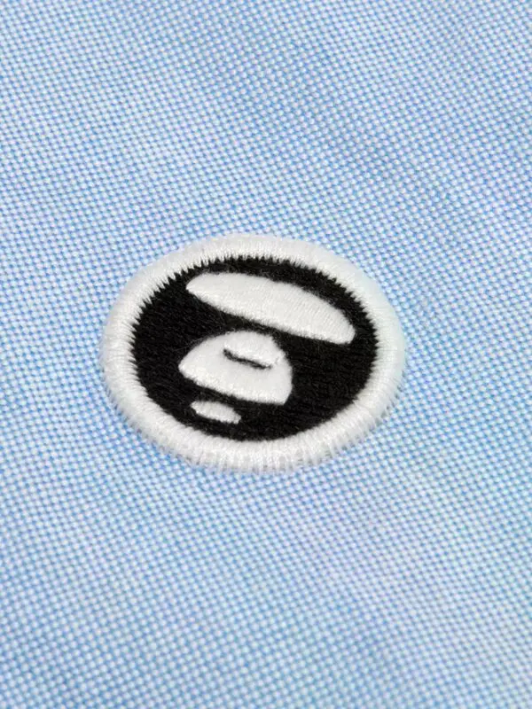 AAPE BY *A BATHING APE Logo-patch Button-down Shirt