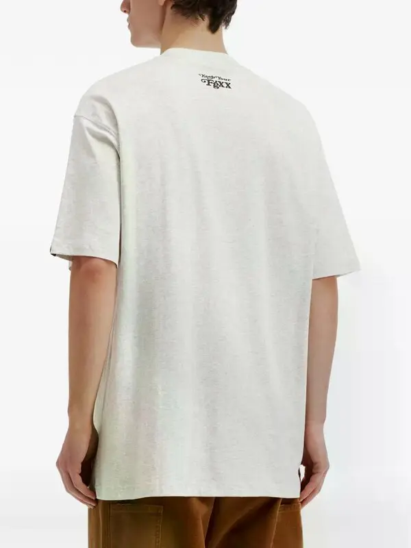 FINGERCROXX Heart-patch Pocket T-shirt