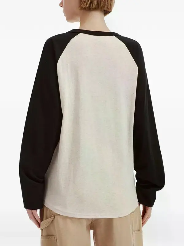 FINGERCROXX Logo-print Raglan-sleeve T-shirt