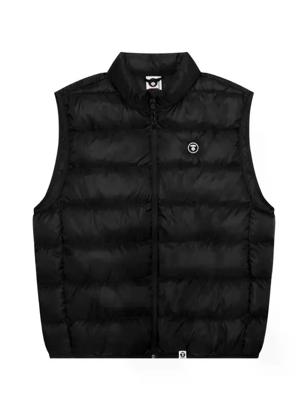 AAPE BY *A BATHING APE Quilted Logo-patch Gilet