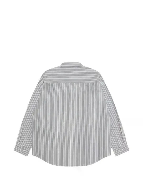 AAPE BY *A BATHING APE Striped Button-down Shirt - Black