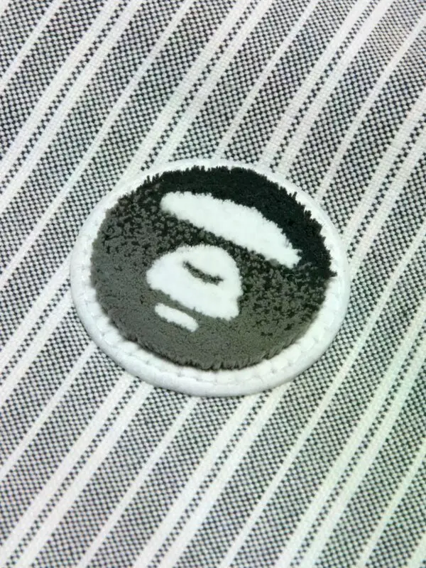 AAPE BY *A BATHING APE Striped Button-down Shirt