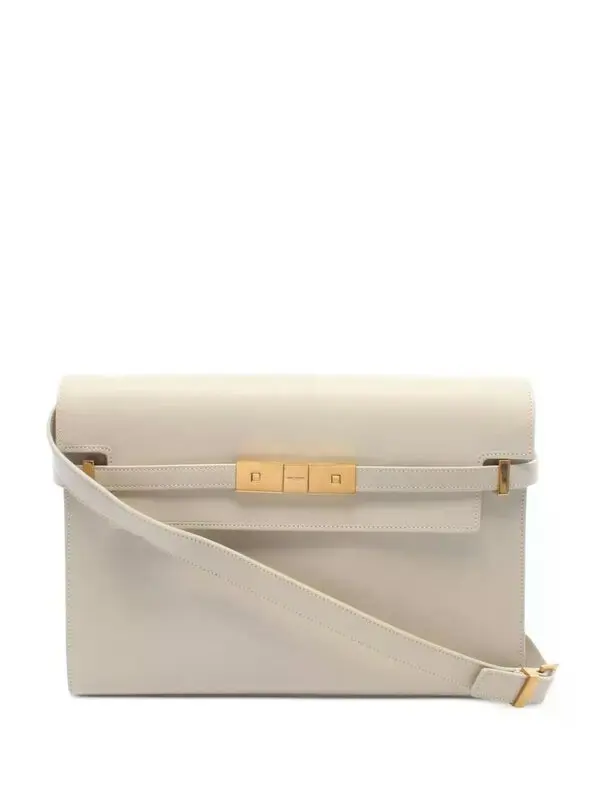 Saint Laurent Manhattan Shoulder Bag - Neutrals
