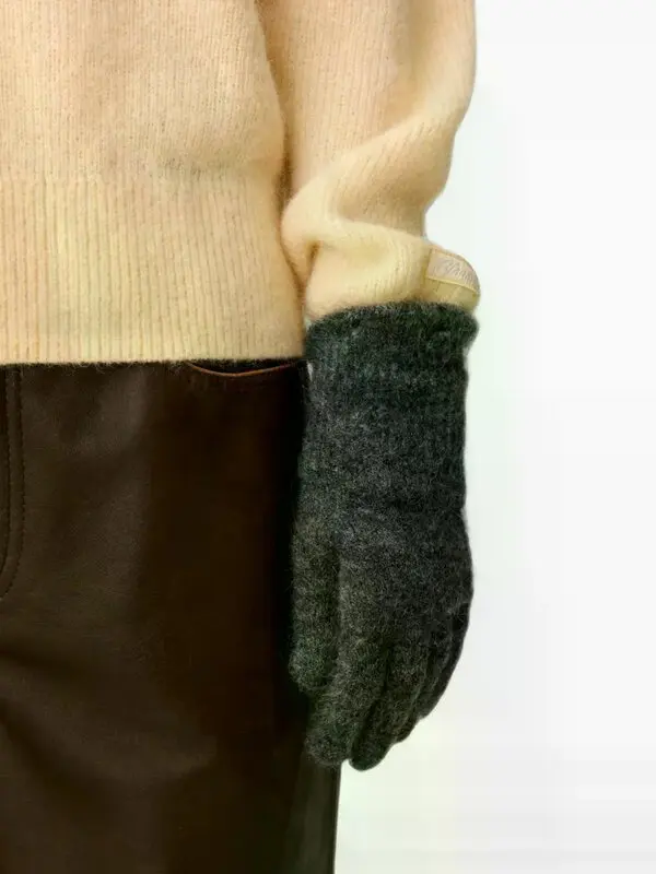 Claudie Pierlot Brushed-knit Gloves