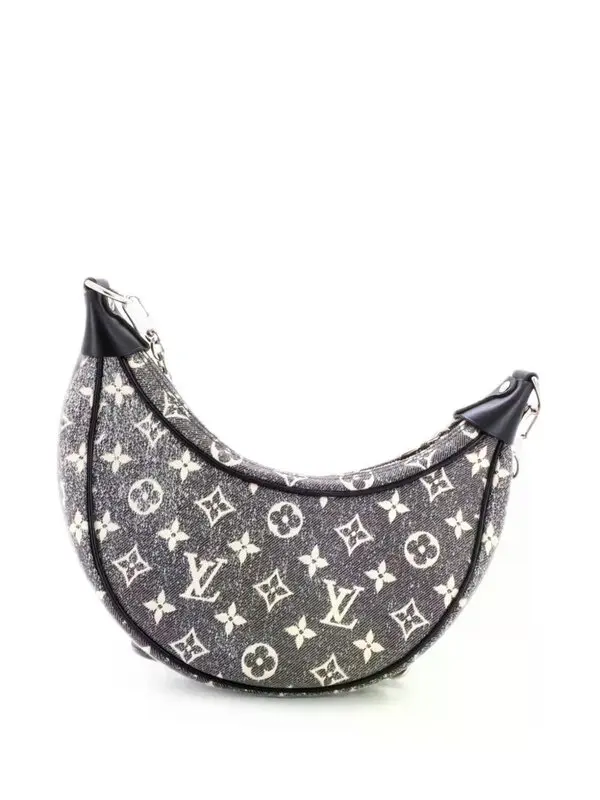 LOUIS VUITTON Monogram Jacquard Denim Hobo Bag