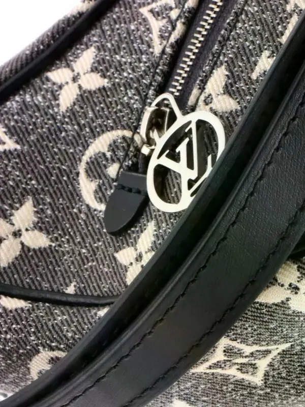 LOUIS VUITTON Monogram Jacquard Denim Hobo Bag