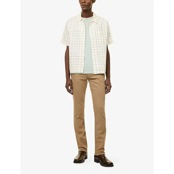 Paige Federal Slim-fit Woven Trousers