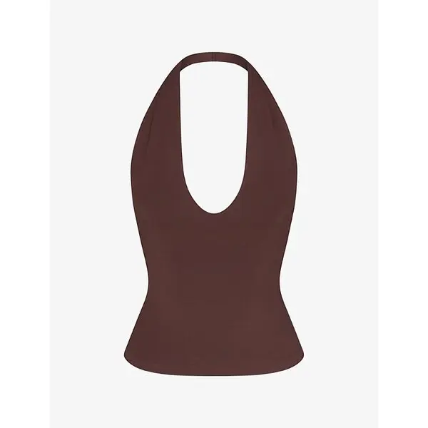 SKIMS Smooth Layers Halter Top