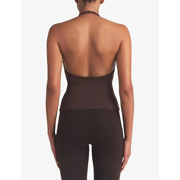 SKIMS Smooth Layers Halter Top